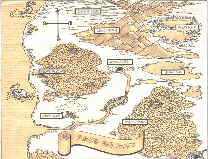 Zork I: Storm-Tossed Trees | Renga in Blue