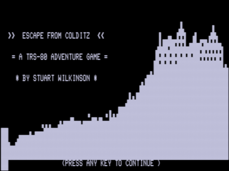 Escape from Colditz (Wilkinson, 1981) | Renga in Blue
