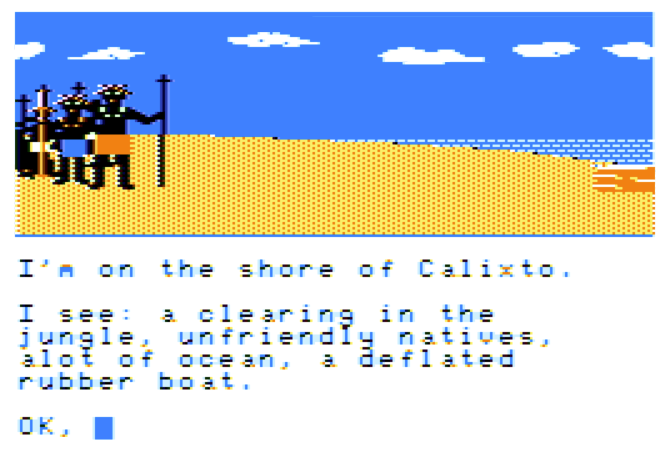 Calixto Island (1981) | Renga in Blue