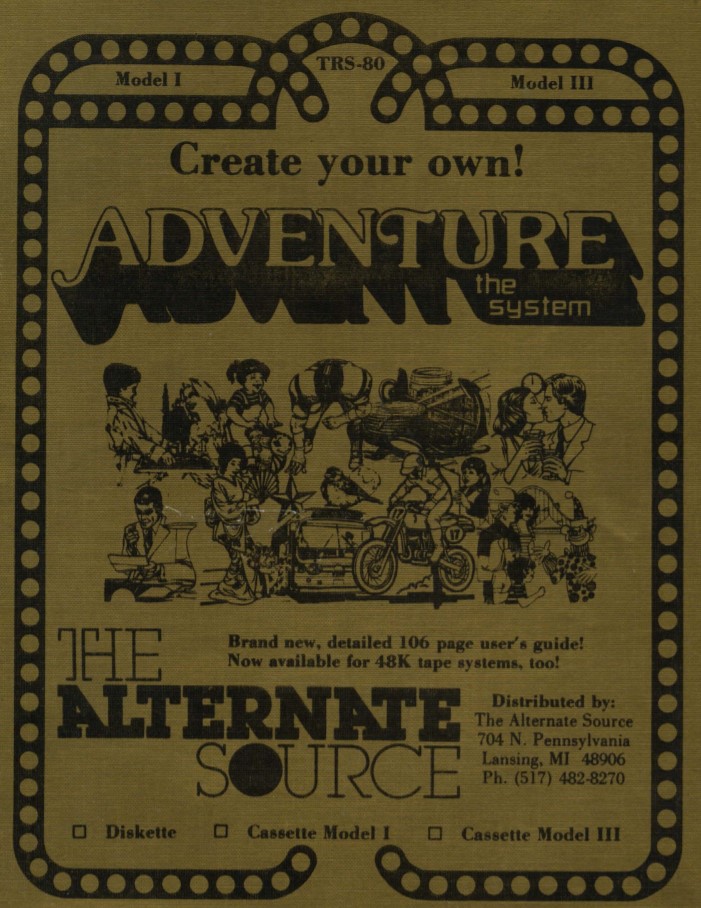 The Adventure System / Miner’s Adventure (1981) | Renga in Blue