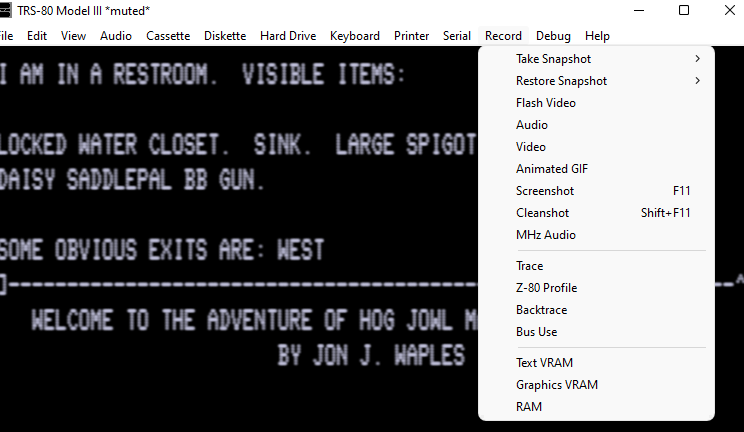 TRS80GP New Version (exciting, trust me) | Renga in Blue